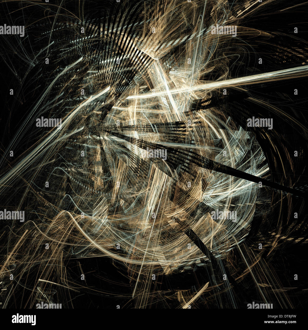 Digital Visualization of a Fractal Stock Photo - Alamy