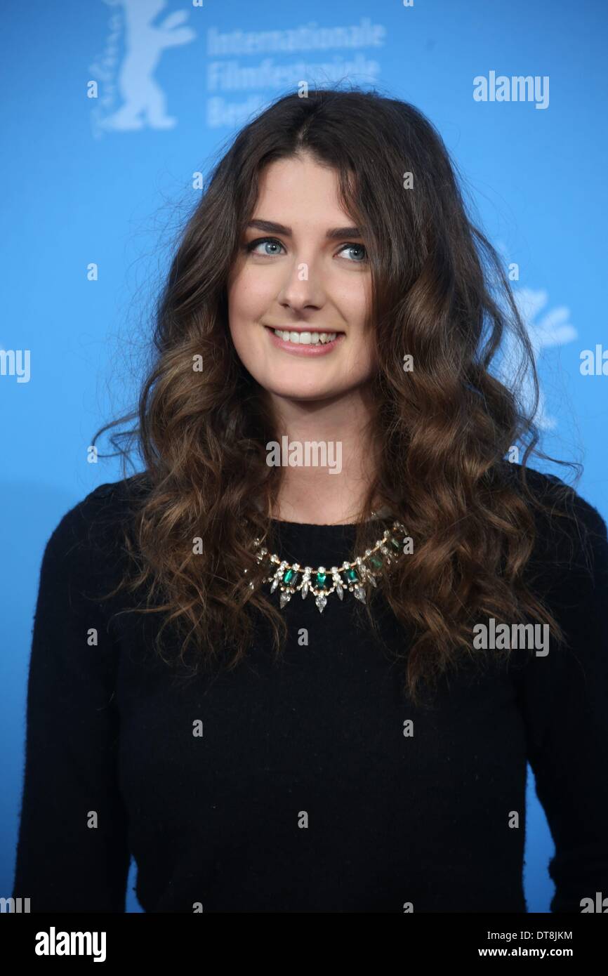 Berlin, Germany. 11th Feb, 2014. Actress Daisy Bevan poses during the photocall for 'The Two ...