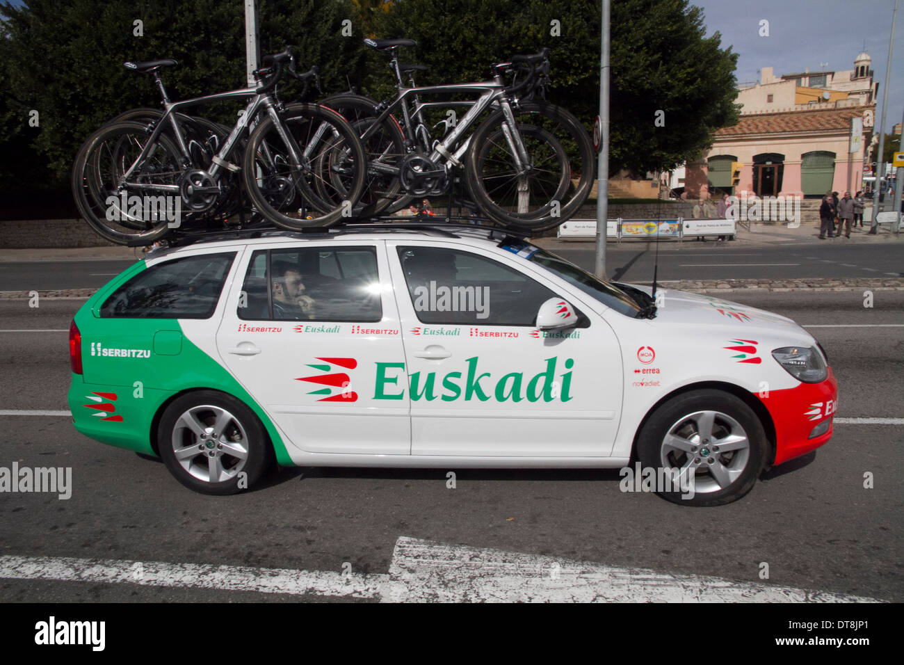Cycling Team Car High Resolution Stock Photography and Images - Alamy