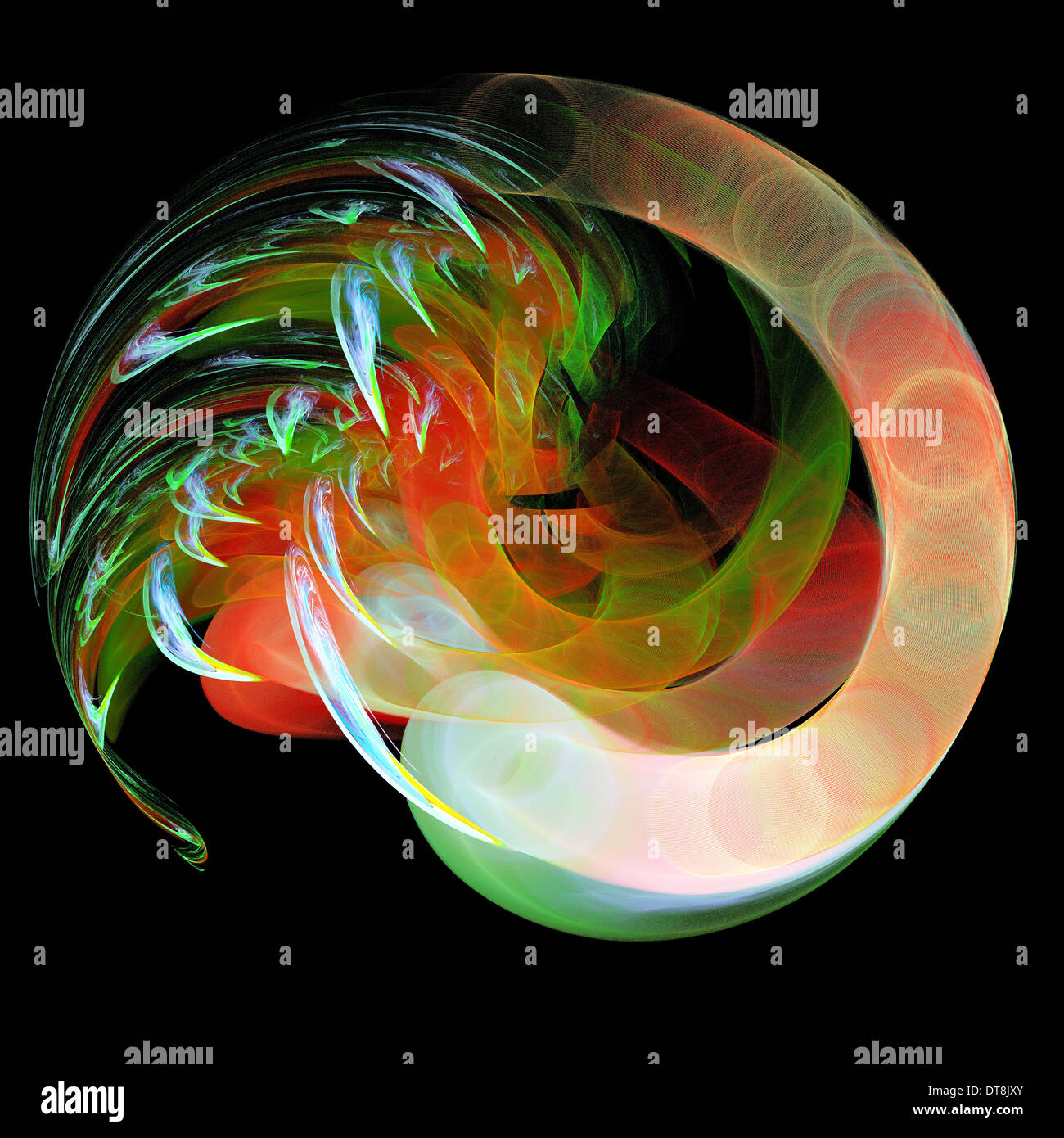 Digital Visualization of a Fractal Stock Photo - Alamy