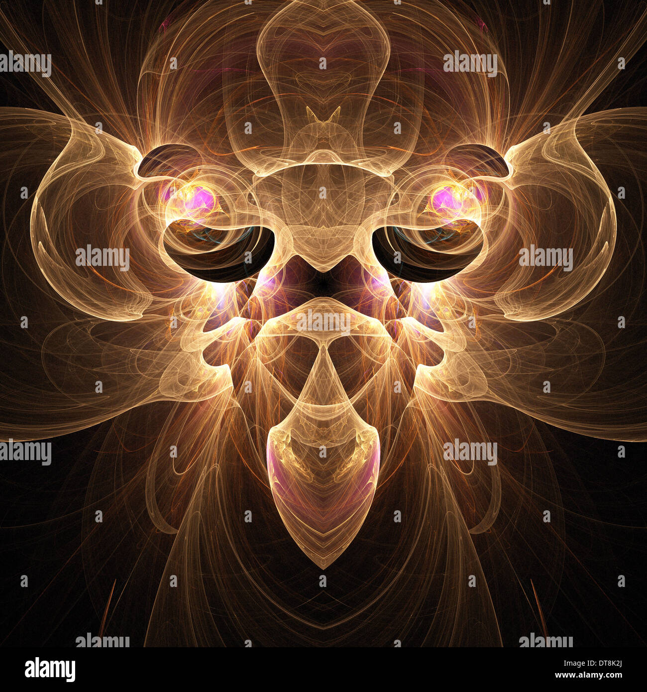 Digital Visualization of a Fractal Stock Photo - Alamy