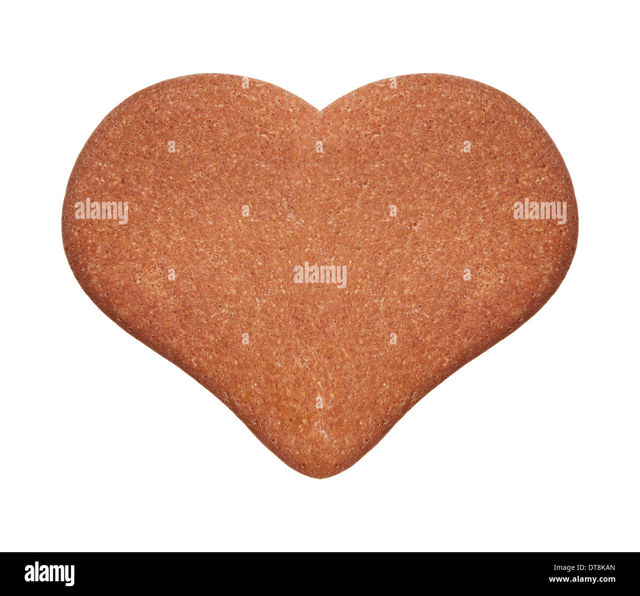 Heart shape stone isolated on white background Stock Photo - Alamy
