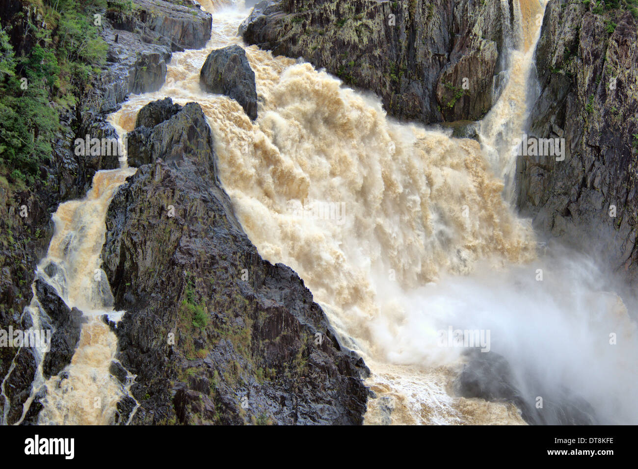 Barron Falls, Barron Gorge near Cairns, Queensland, Australia Stock ...