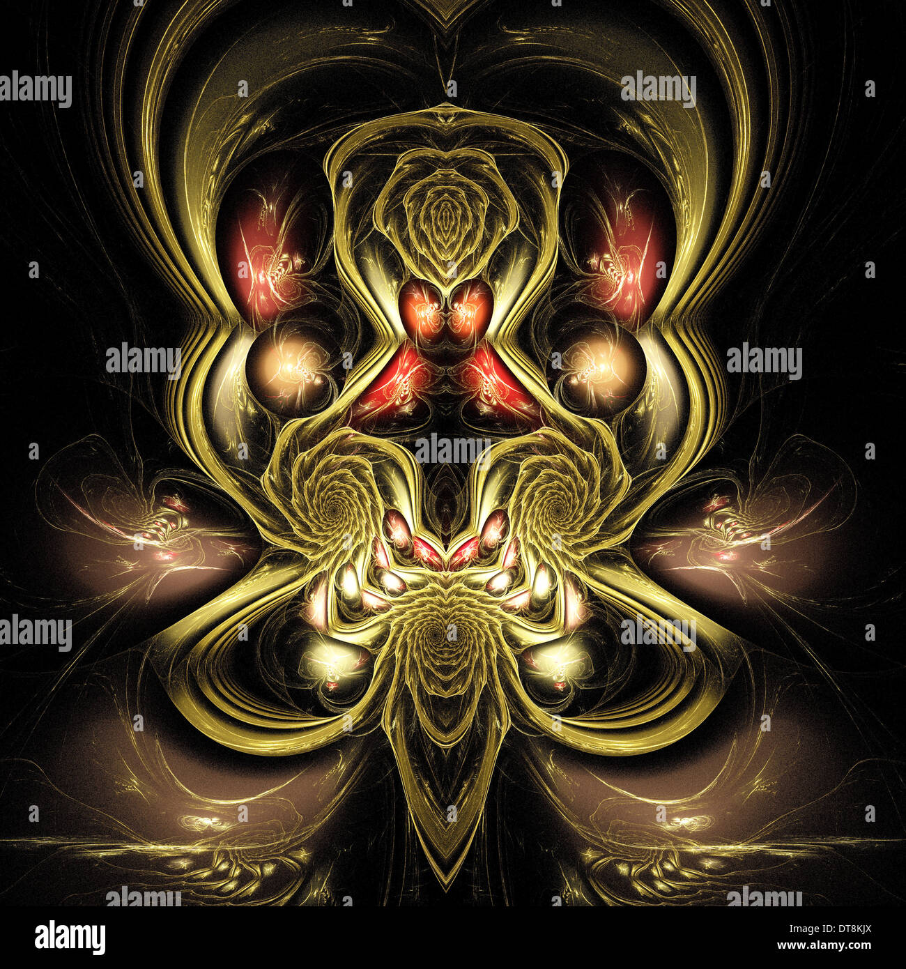 Digital Visualization of a Fractal Stock Photo - Alamy