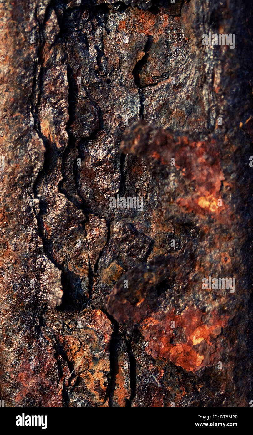 weathered metal rust texture Stock Photo - Alamy