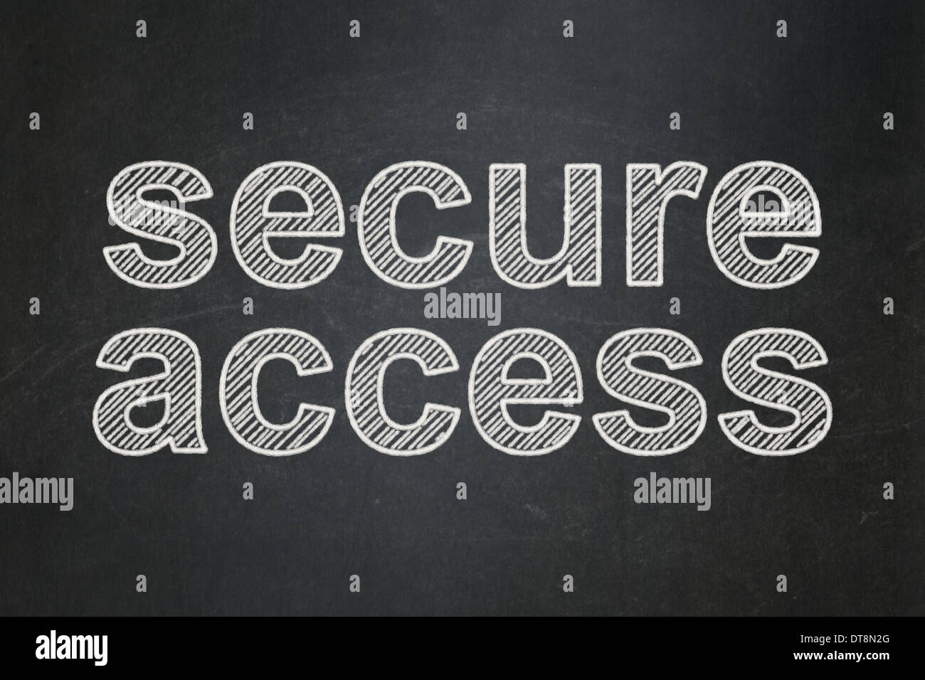 Security concept: Secure Access on chalkboard background Stock Photo ...