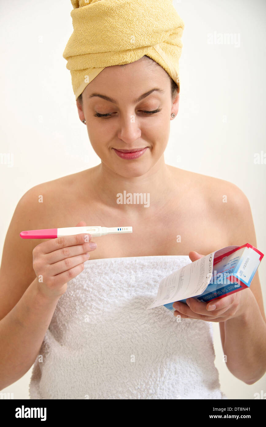 Pregnancy test box hi-res stock photography and images - Alamy