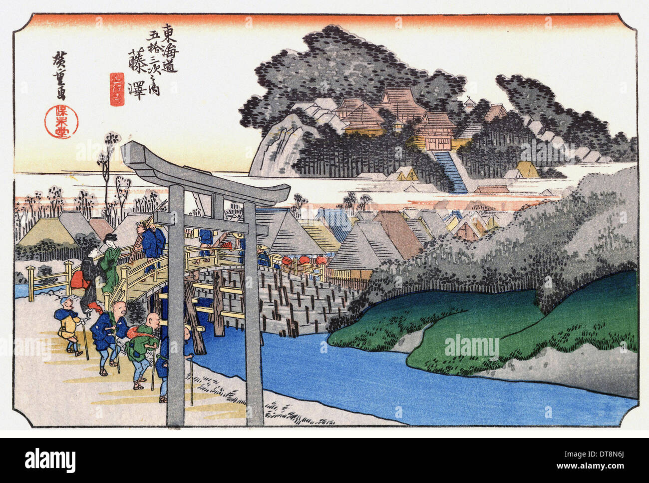 Utagawa hiroshige 53 stations tokaido hi-res stock photography and ...