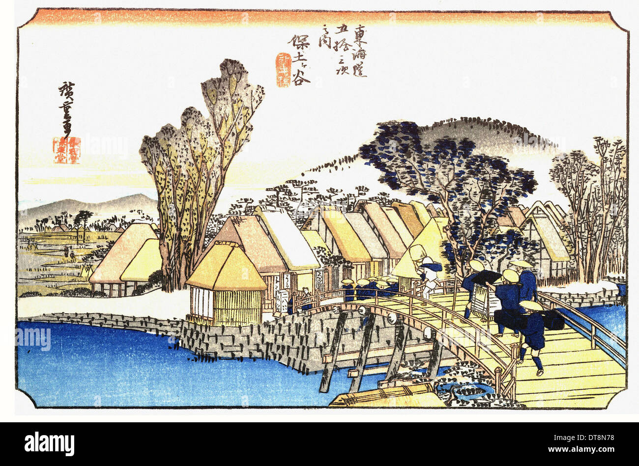 Utagawa hiroshige 53 stations tokaido hi-res stock photography and ...