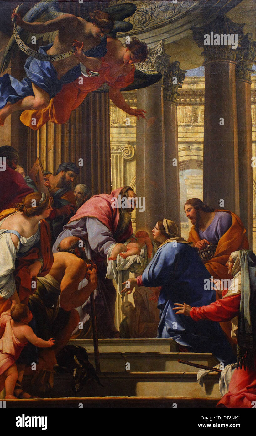 Simon Vouet - The Presentation in the Temple - circa 1640 - 1641 ...