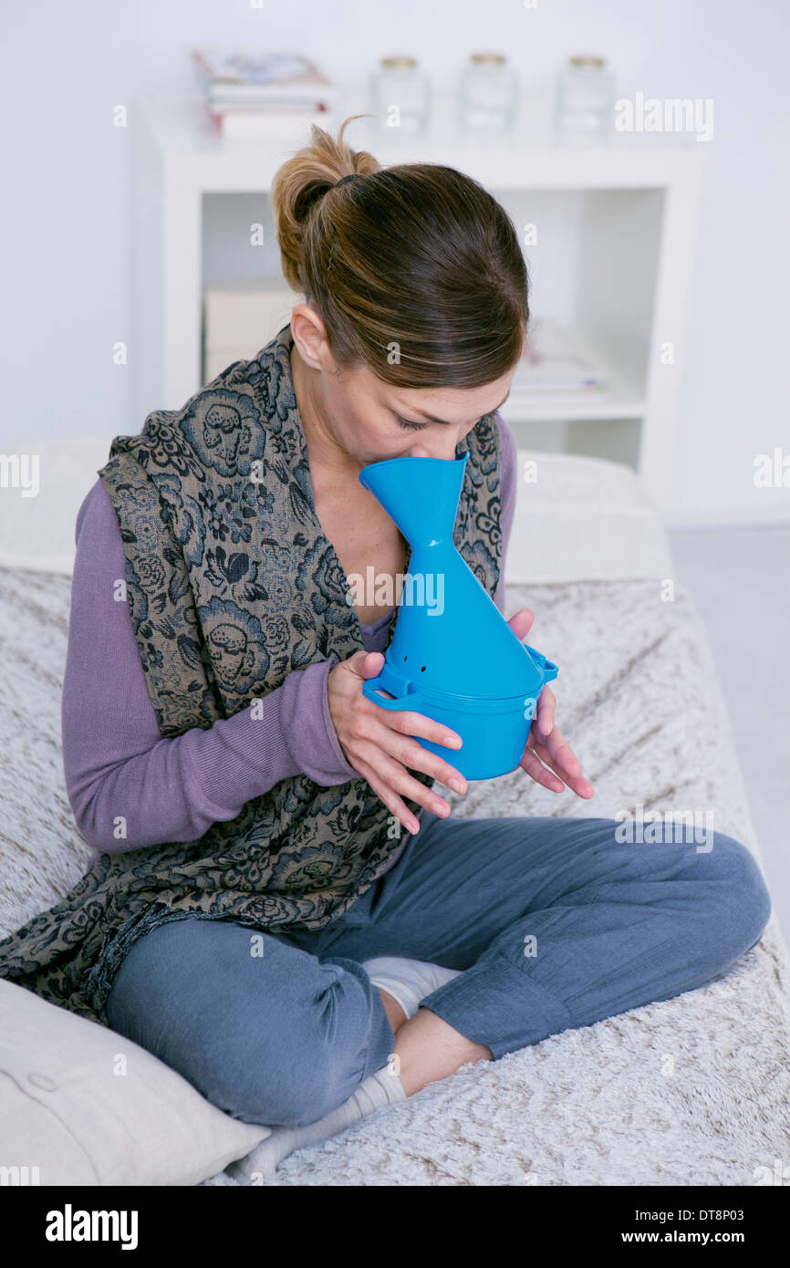 Inhalation hi-res stock photography and images - Alamy