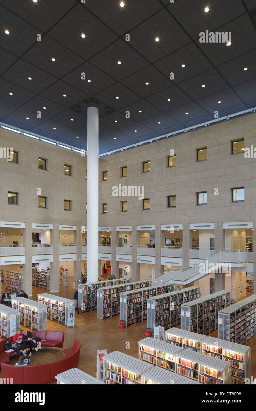 Malmo City Library, Malmo, Sweden. Architect: Henning Larsen Architects ...