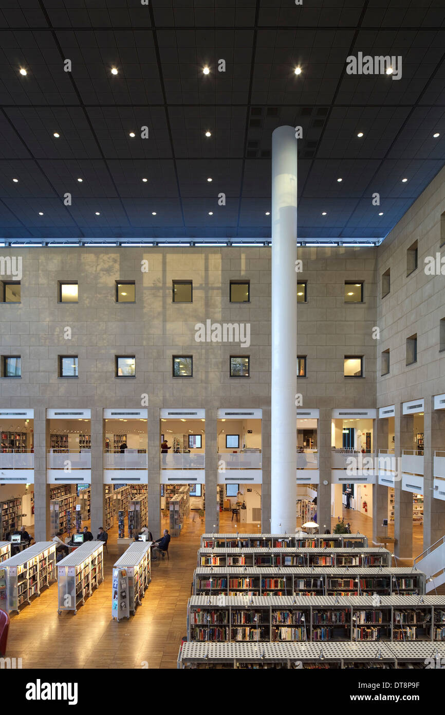 Malmo City Library, Malmo, Sweden. Architect: Henning Larsen Architects ...
