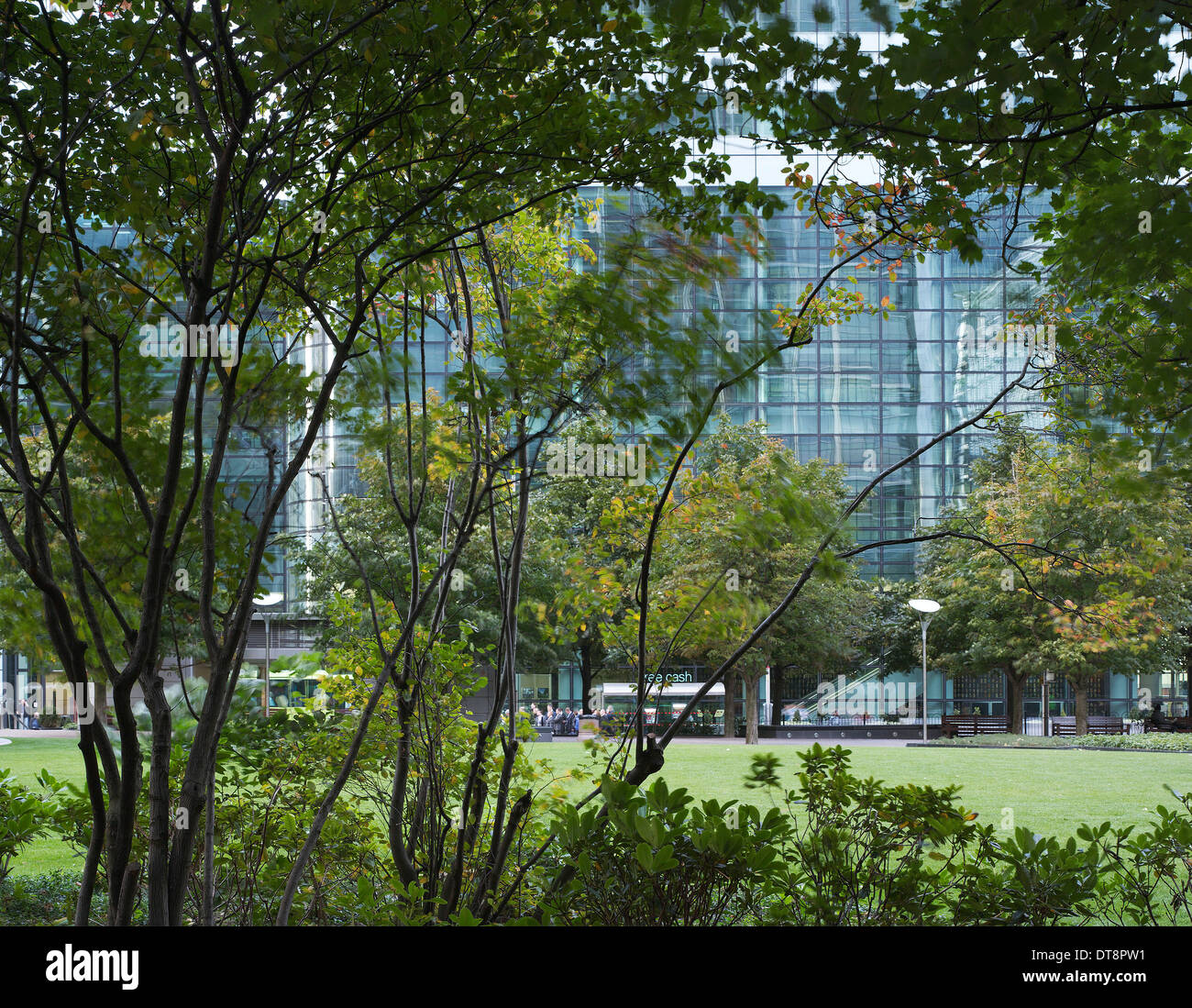 Public Squares at Canary Wharf, London, United Kingdom. Architect: Olin ...