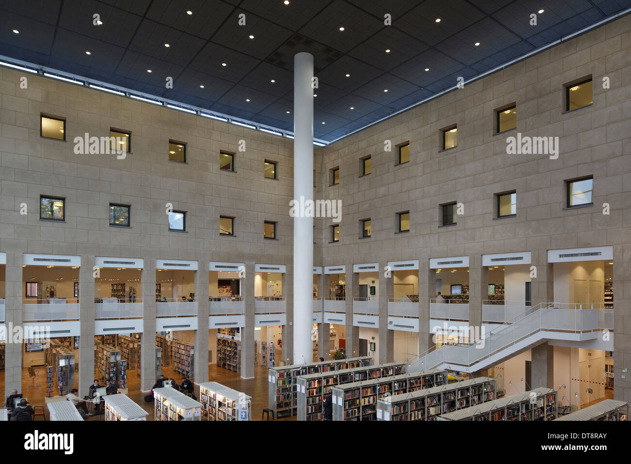Malmo City Library, Malmo, Sweden. Architect: Henning Larsen Architects ...