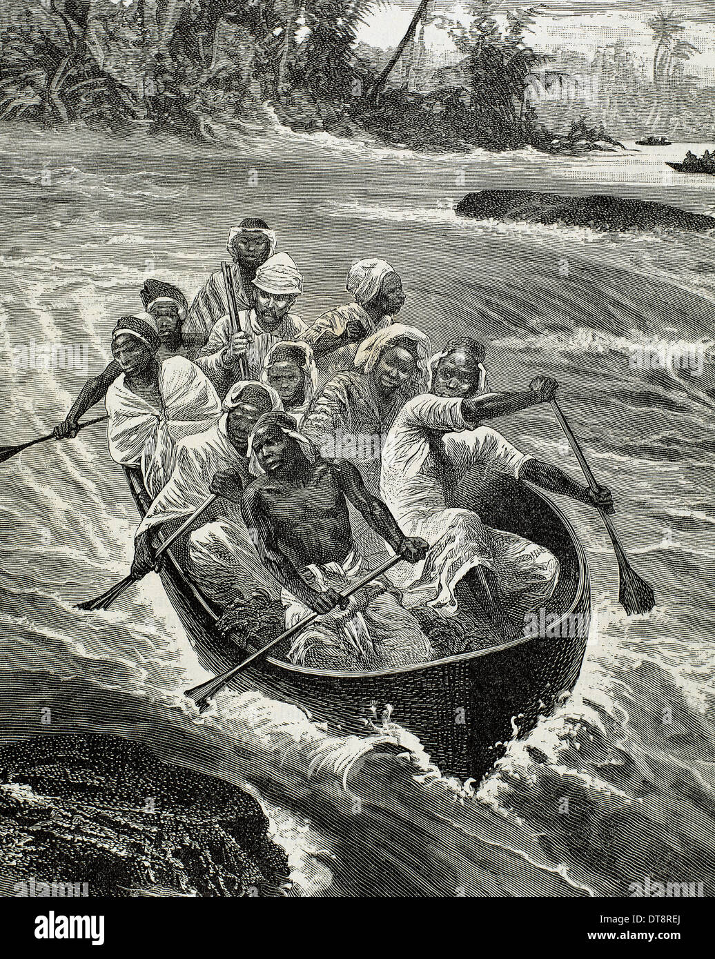 European exploration of the congo river hi-res stock photography and ...
