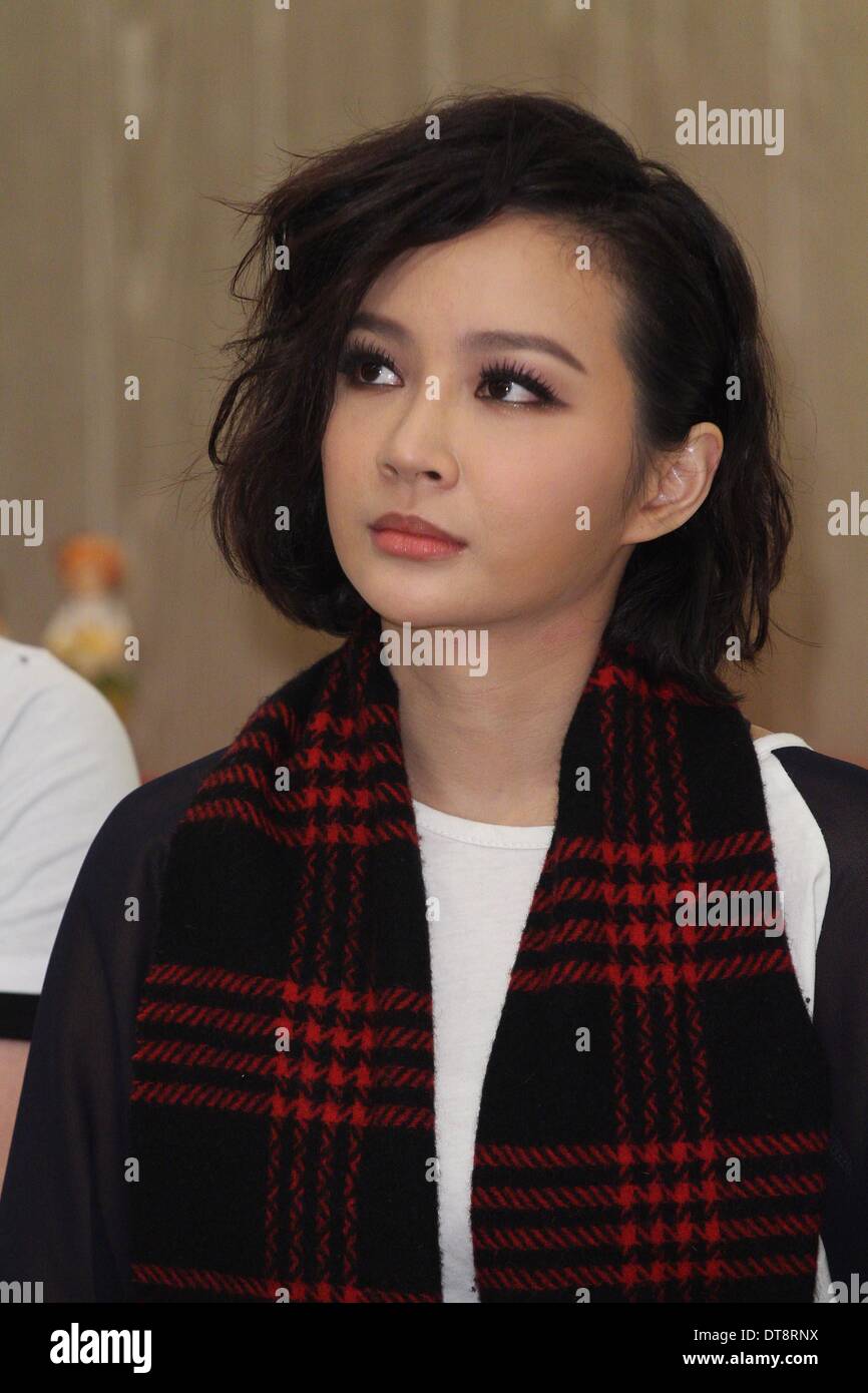 Taipei, Taiwan. 11th Feb, 2014. Taiwan pop group F.I.R. attend press ...