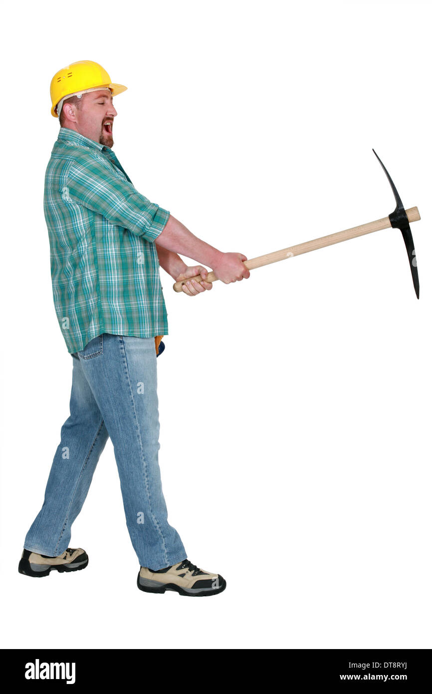 Angry miner hi-res stock photography and images - Alamy