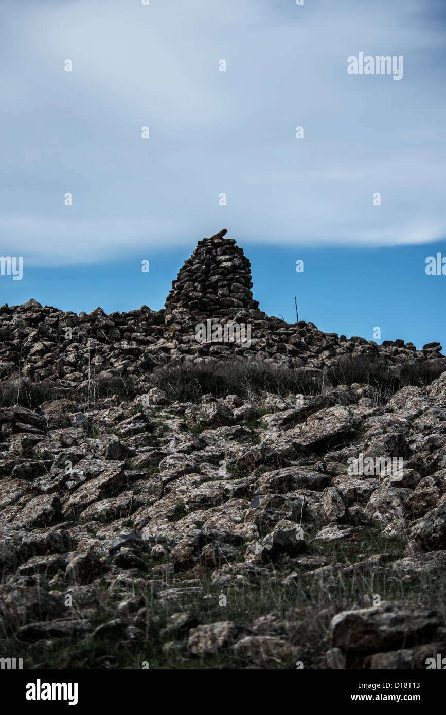 Rujm El Hiri, Gilgal or Galgal Refaim, Wheel of Spirits, Golan Heights ...