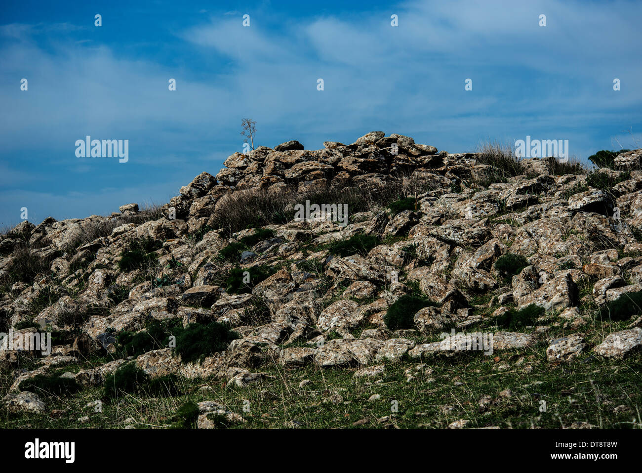 Rujm El Hiri, Gilgal or Galgal Refaim, Wheel of Spirits, Golan Heights ...