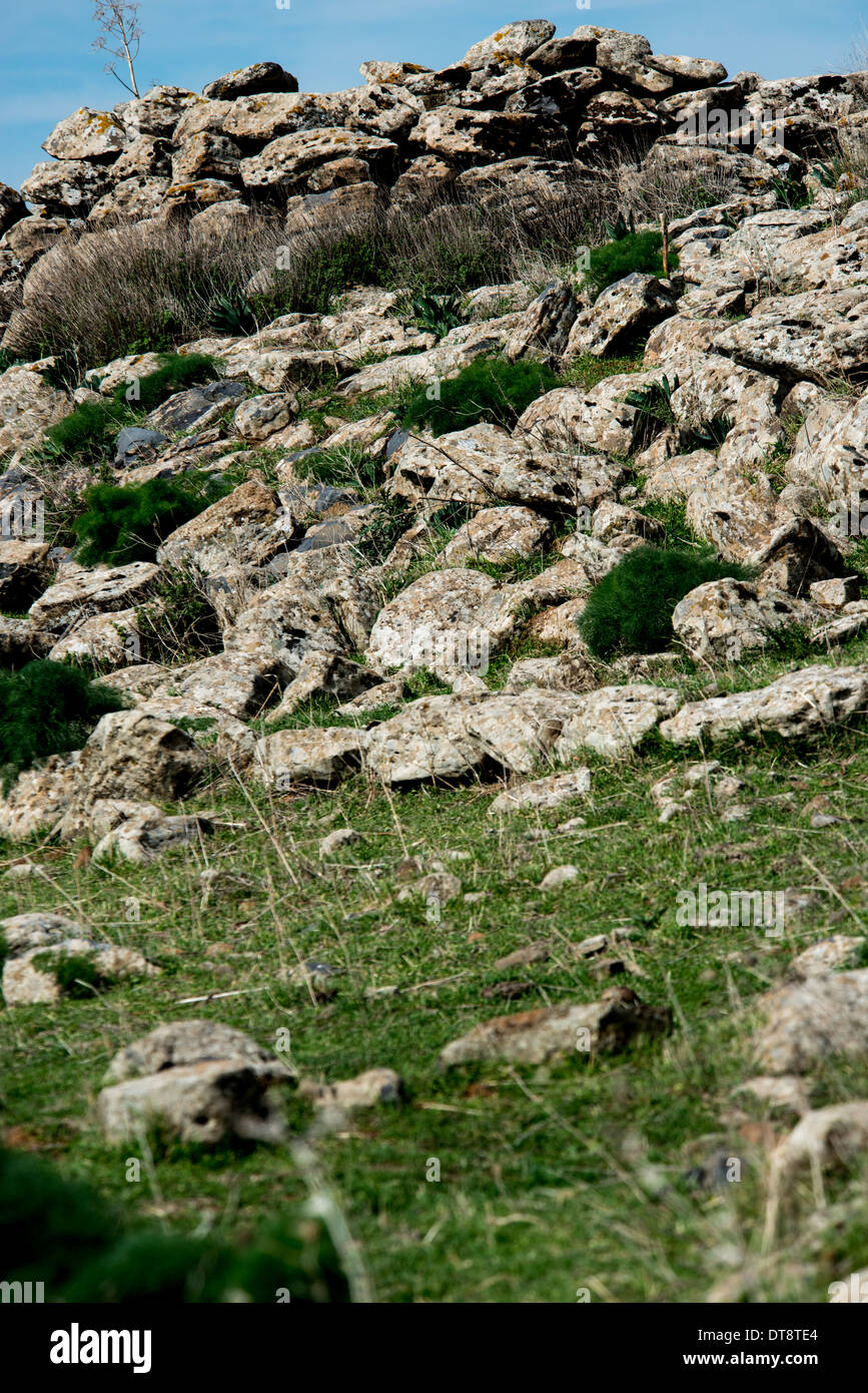 Rujm El Hiri, Gilgal or Galgal Refaim, Wheel of Spirits, Golan Heights ...