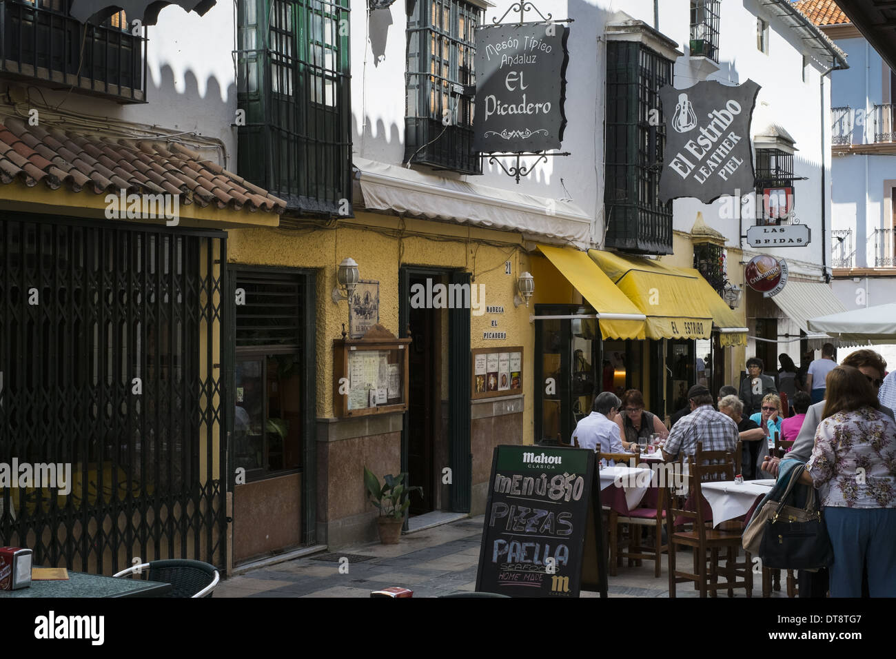 Ronda cafes and bars hi-res stock photography and images - Alamy