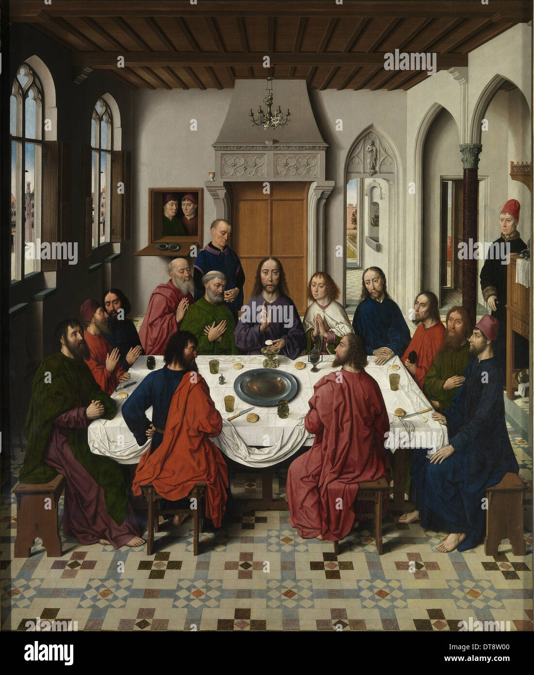 The Last Supper altarpiece (central panel), 1464-1468. Artist: Bouts ...