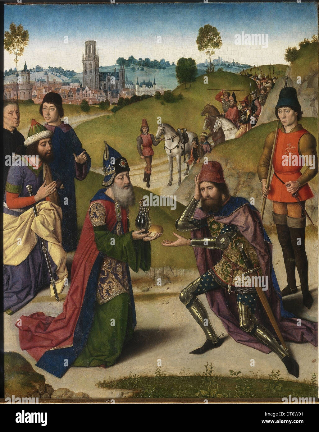 Meeting of abraham and melchizedek hi-res stock photography and images ...
