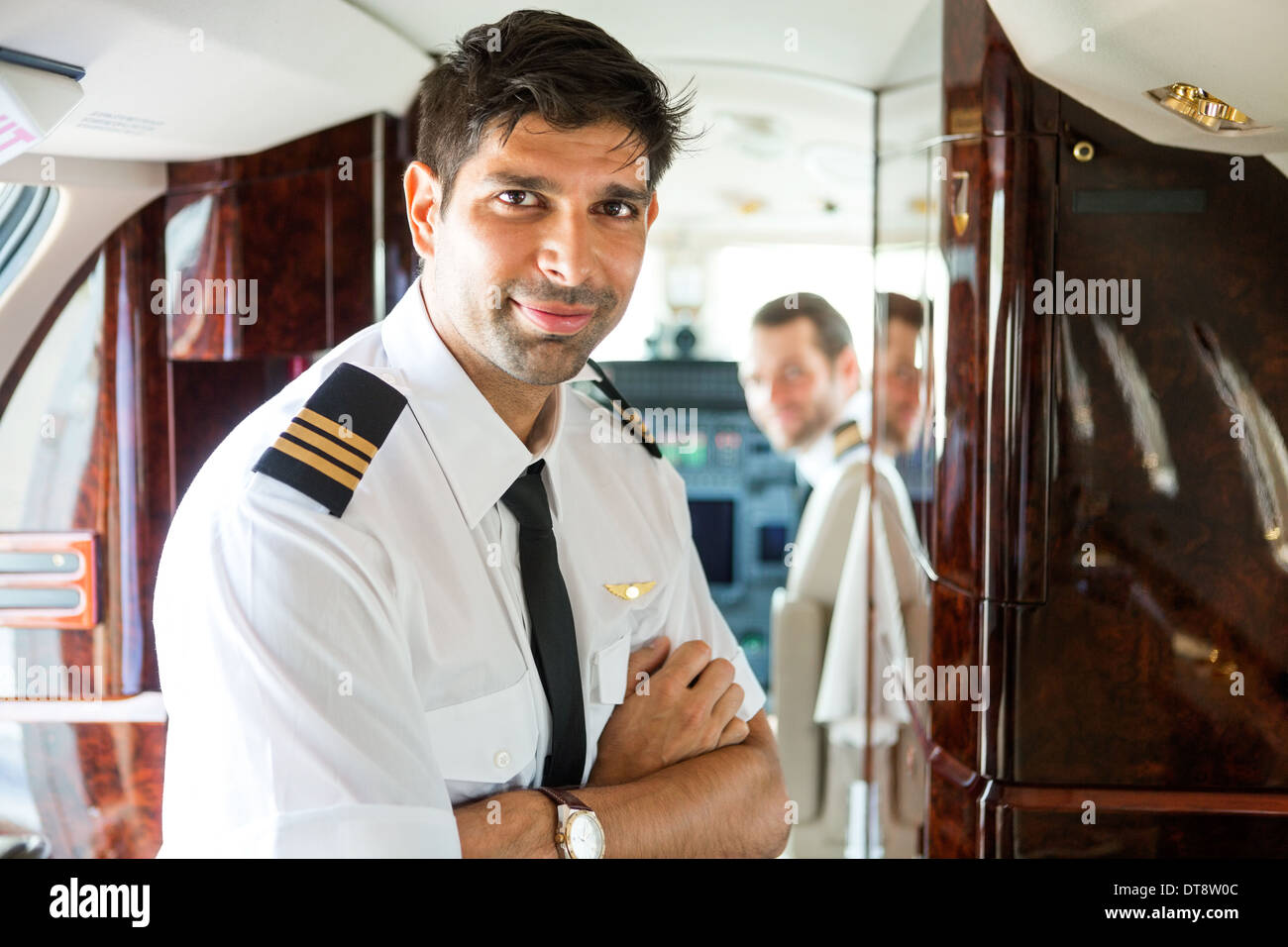 Business jet cockpit pilot hi-res stock photography and images - Alamy