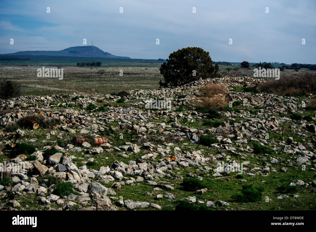 Rujm El Hiri, Gilgal or Galgal Refaim, Wheel of Spirits, Golan Heights ...