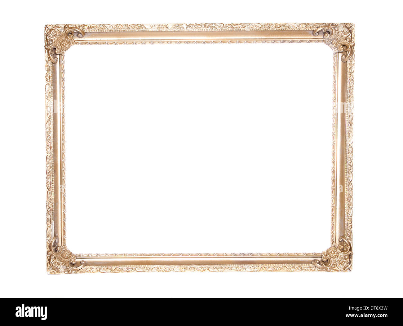 Gold frame cut out hi-res stock photography and images - Alamy