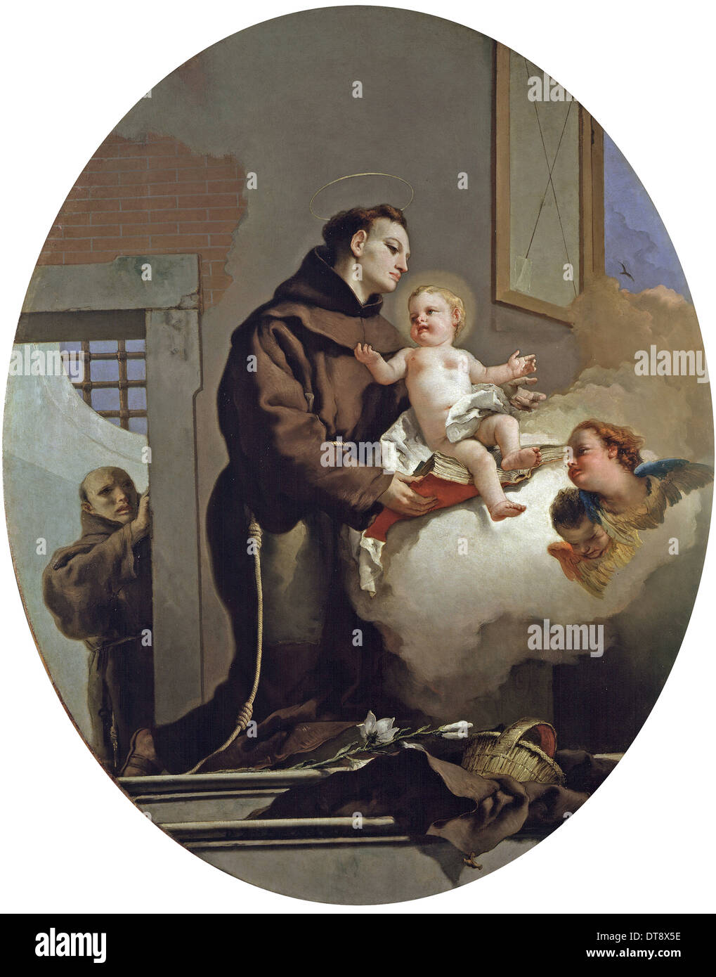 Saint anthony of padua painting hi-res stock photography and images - Alamy