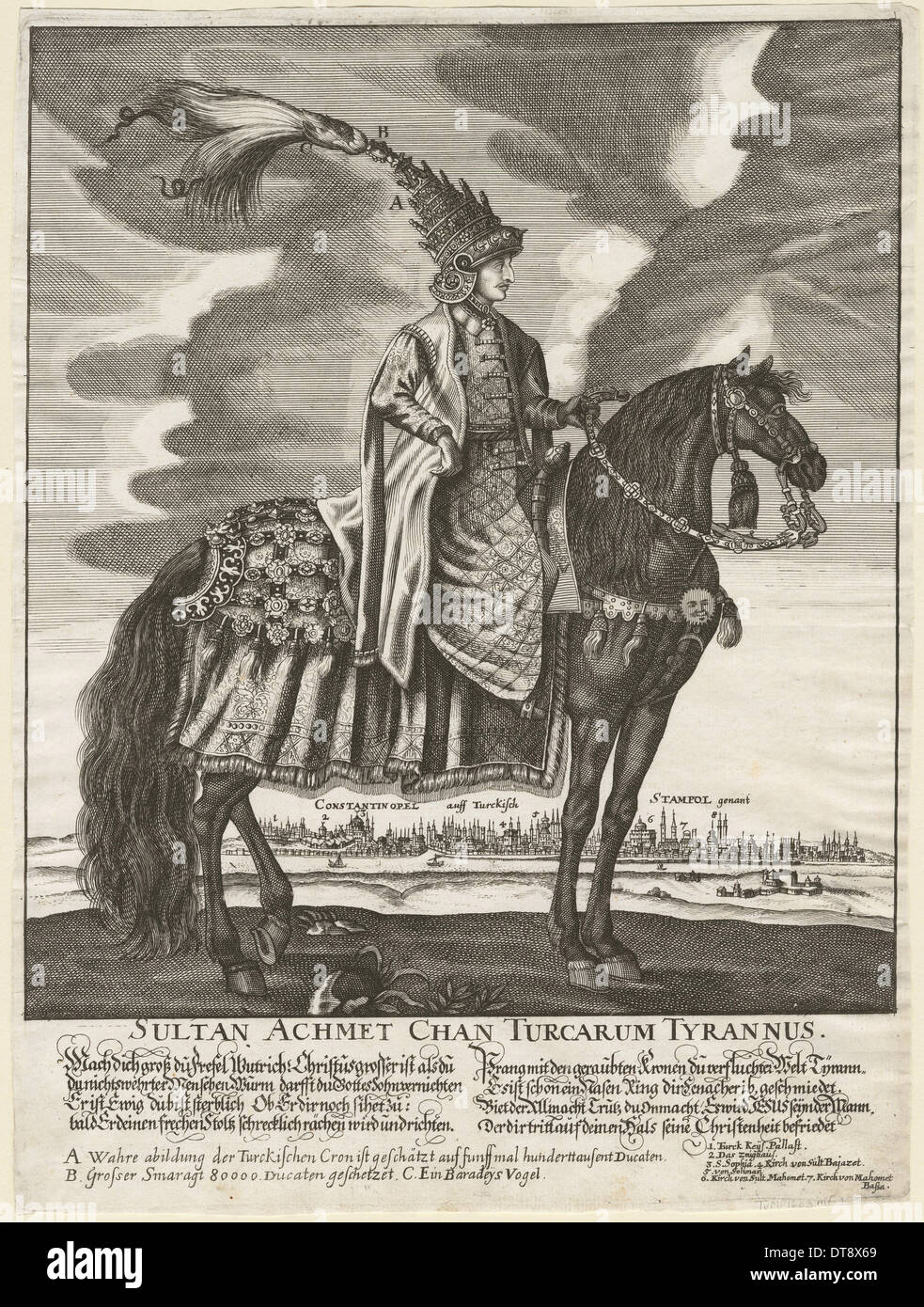 Sultan Ahmed III (1673-1736), 1710. Artist: Anonymous Stock Photo - Alamy