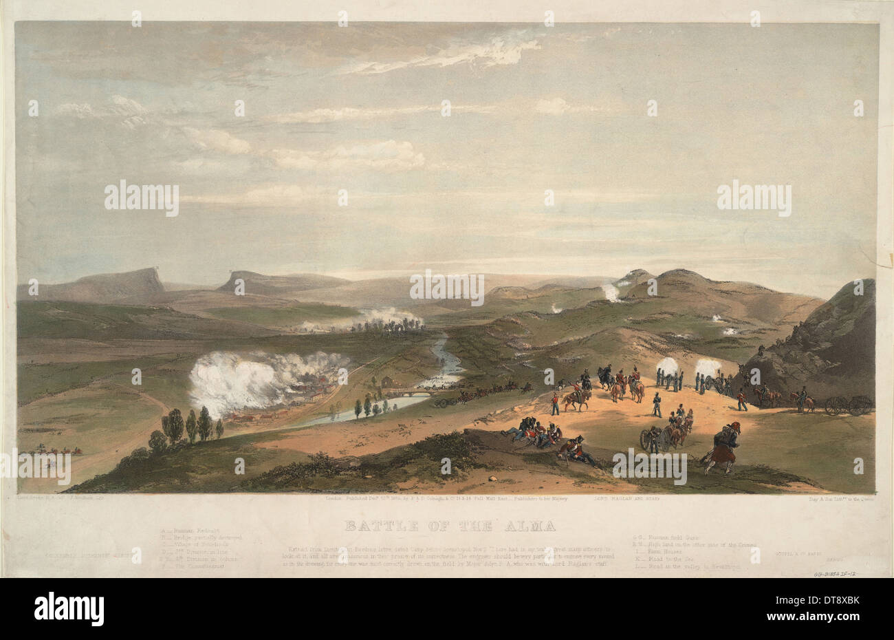 The Battle of the Alma on September 20, 1854, 1854. Artist: Needham ...