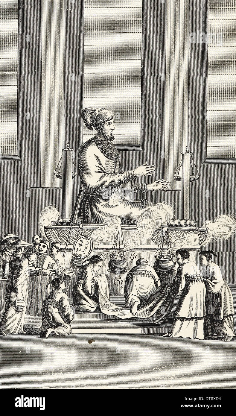 Xaca deity of japan british engraving xix th century hi-res stock ...