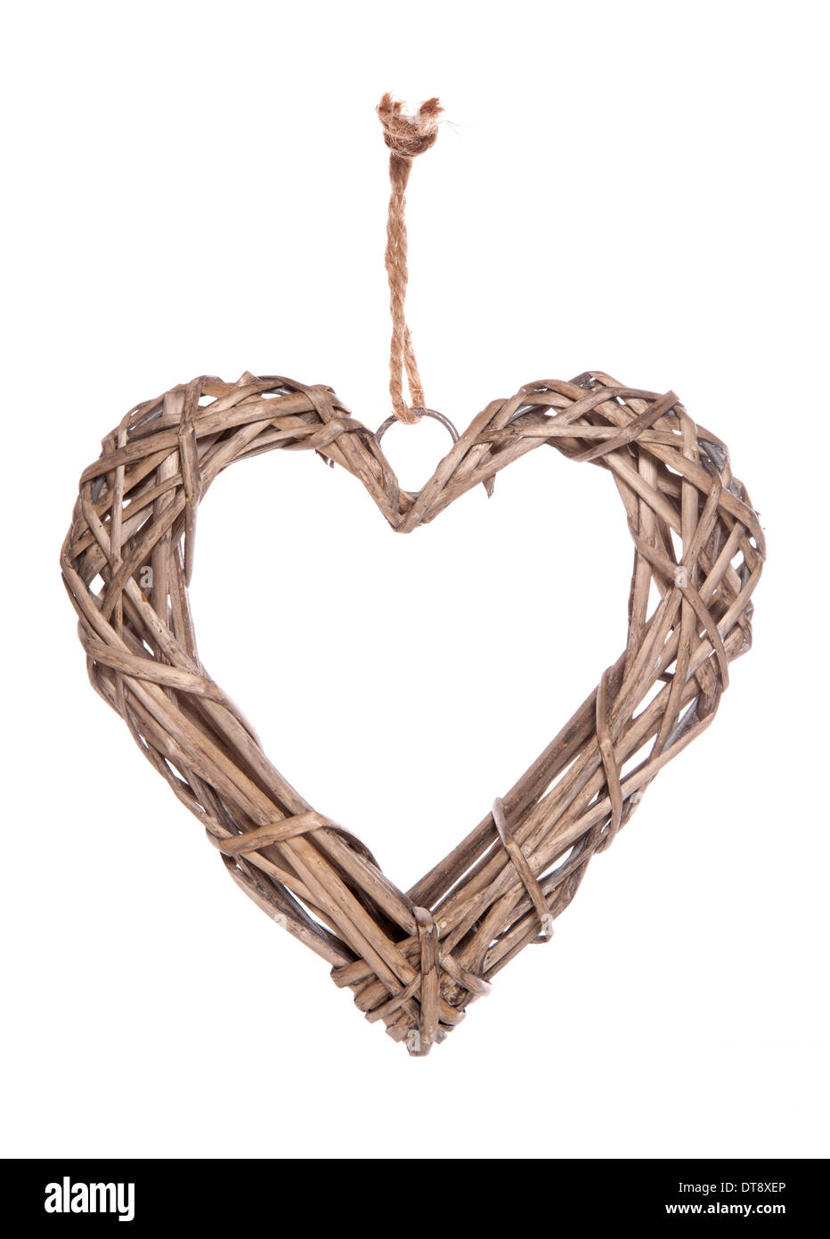 Wicker heart hi-res stock photography and images - Alamy