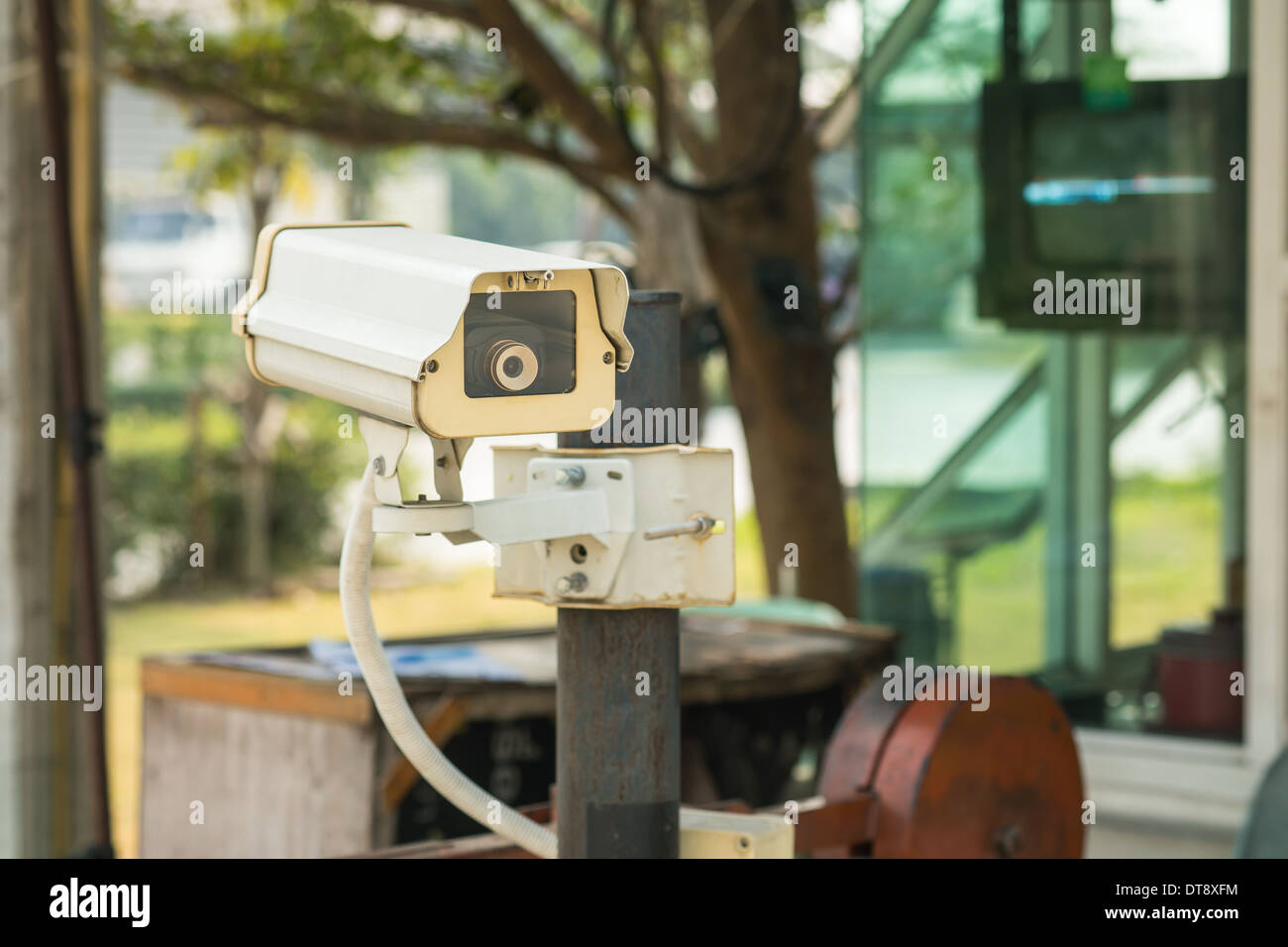 Cctv camera in front village hi-res stock photography and images - Alamy