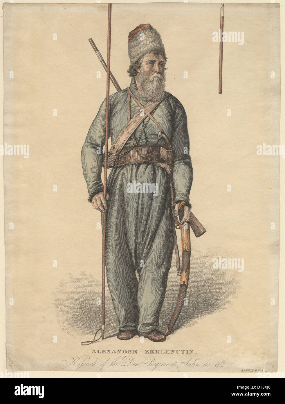 Russian cossack 1812 hi-res stock photography and images - Alamy