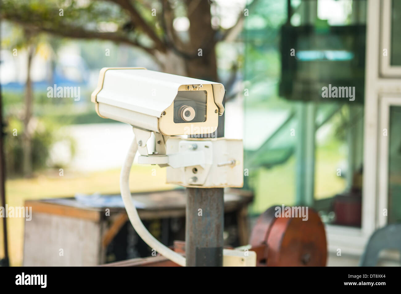 Cctv camera in front village hi-res stock photography and images - Alamy