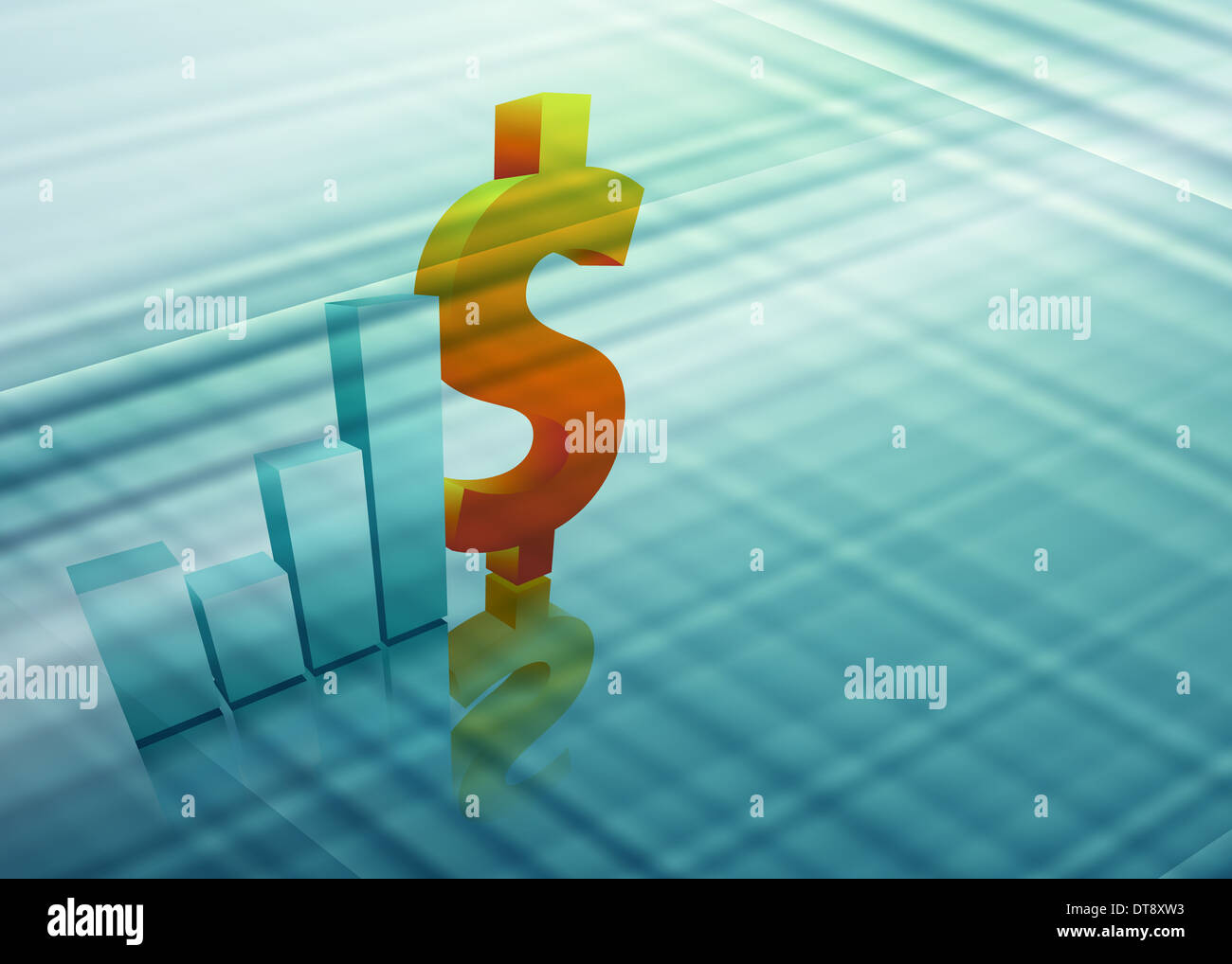 colorful finance background with bar graphs Stock Photo - Alamy