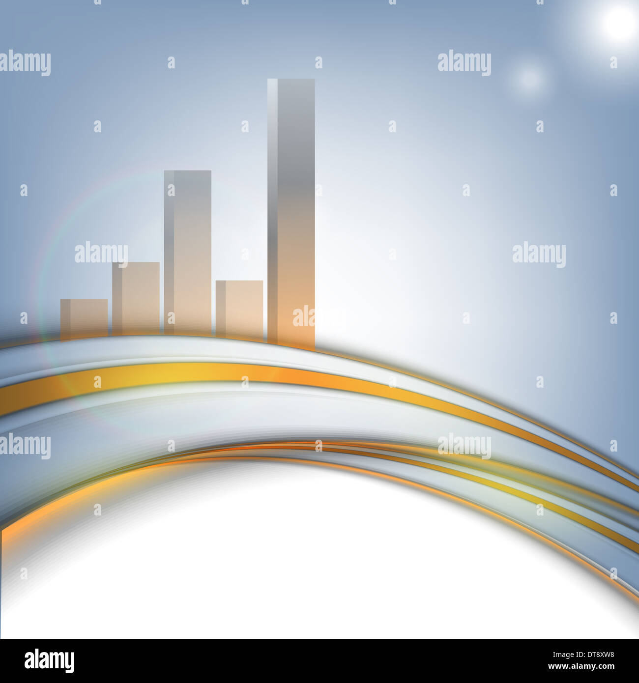 corporate statistic background with bar graphs Stock Photo - Alamy