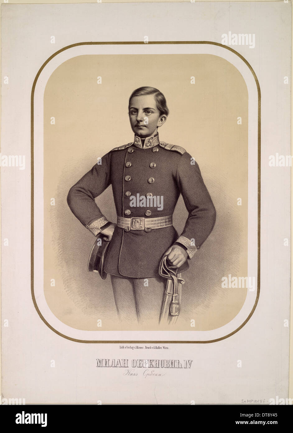 King milan obrenovic hi-res stock photography and images - Alamy