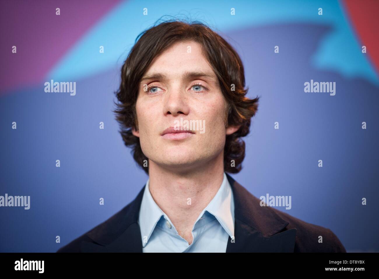Berlin, Germany. 12th Feb, 2014. Irish actor Cillian Murphy poses ...