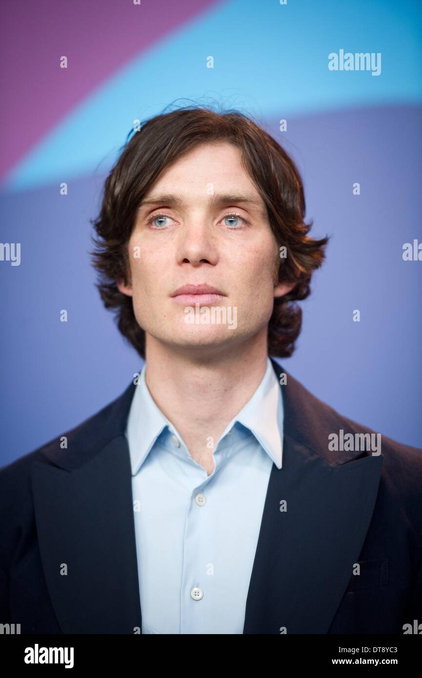Berlin, Germany. 12th Feb, 2014. Irish actor Cillian Murphy poses ...