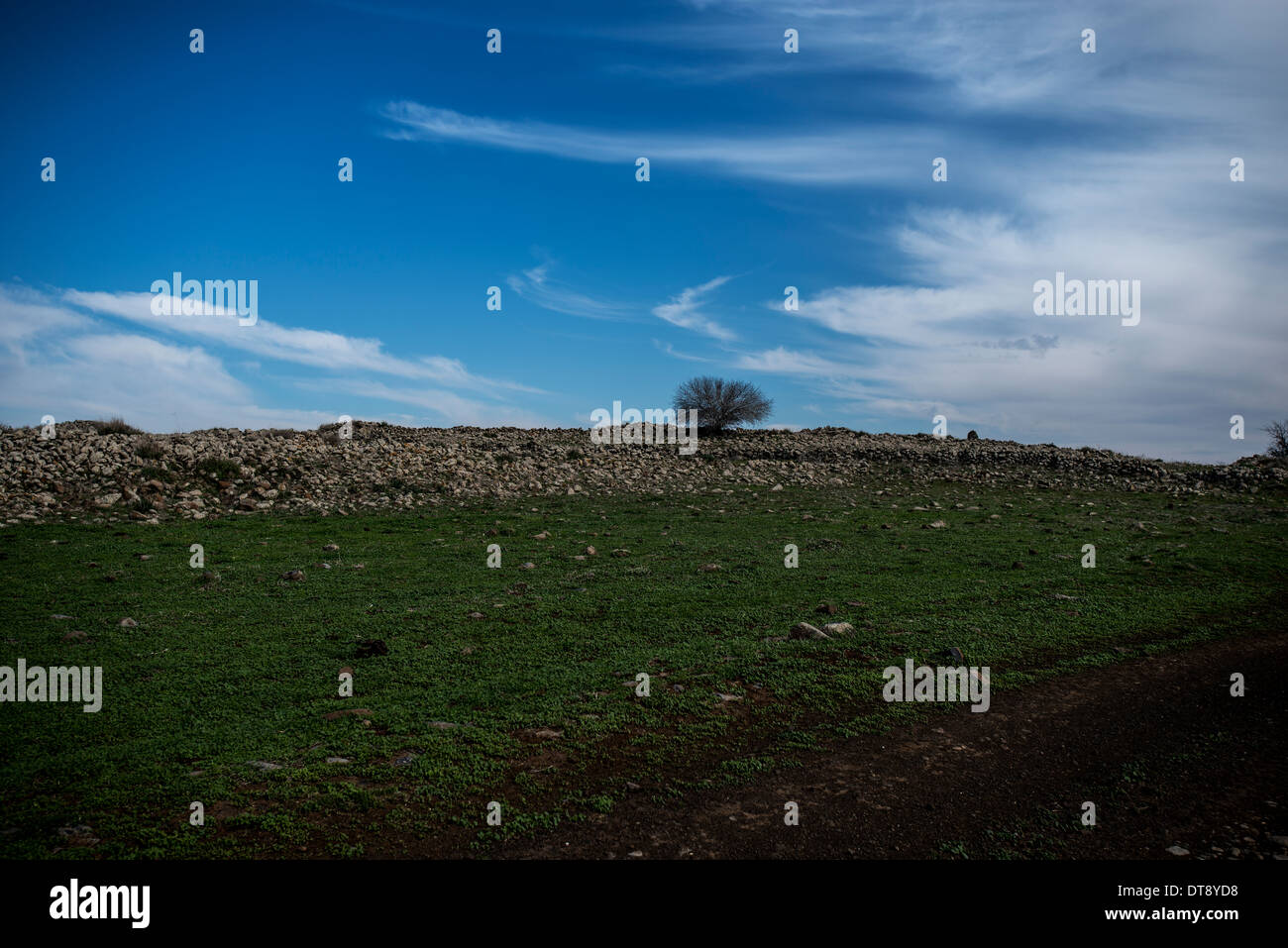 Rujm El Hiri, Gilgal or Galgal Refaim, Wheel of Spirits, Golan Heights ...