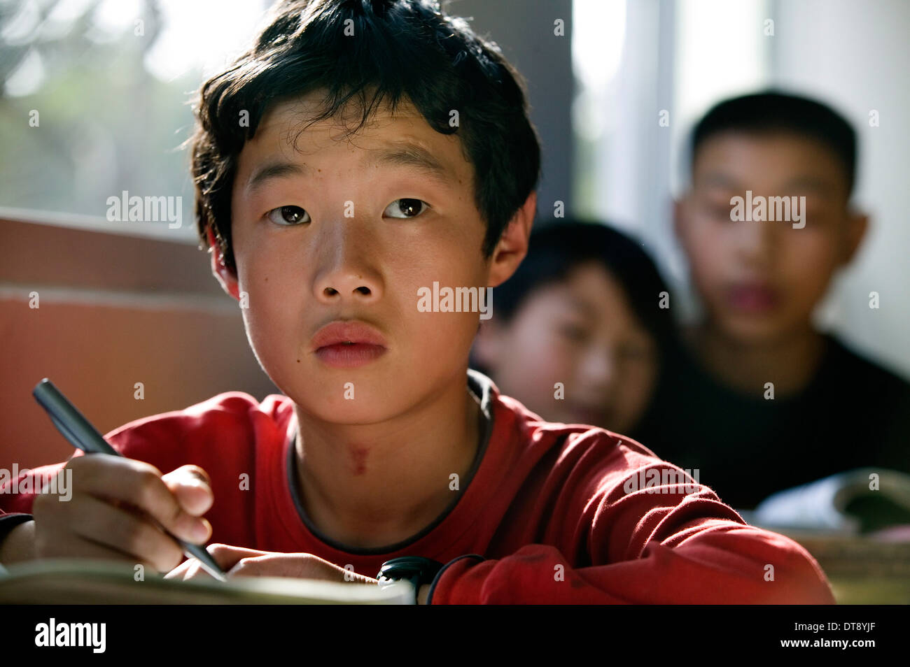 China beijing school boy hi-res stock photography and images - Alamy