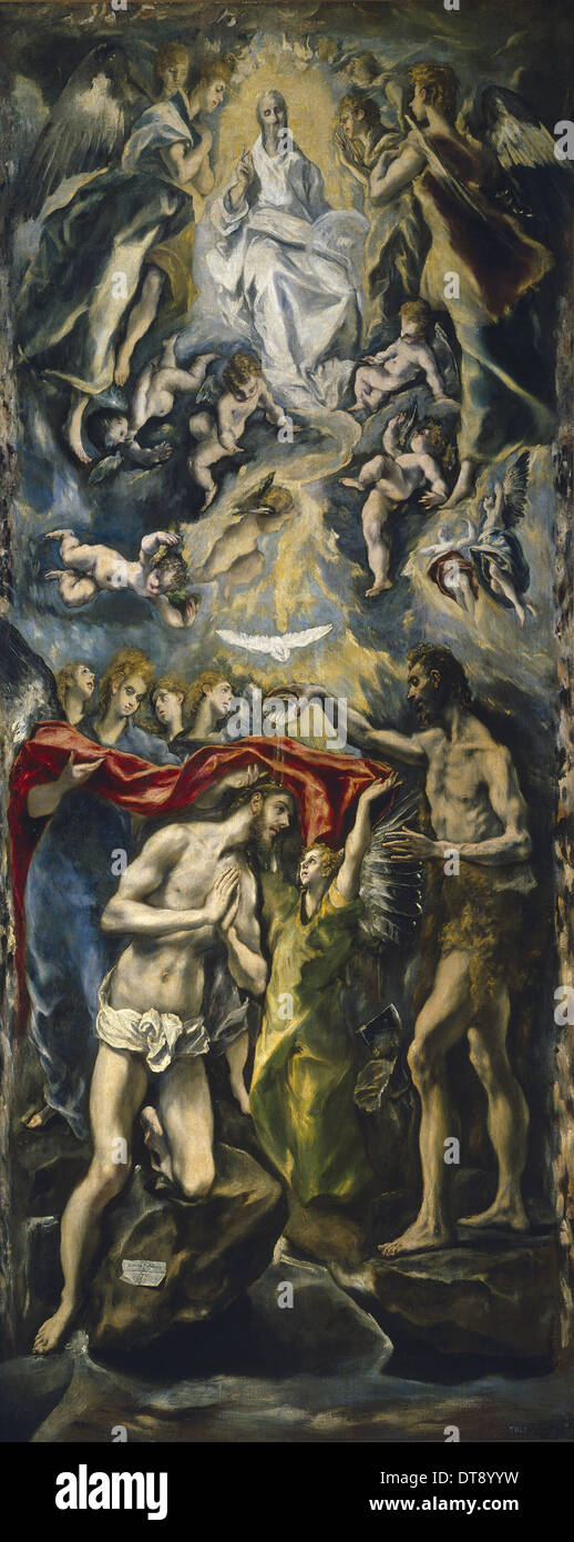El greco christ baptism hi-res stock photography and images - Alamy