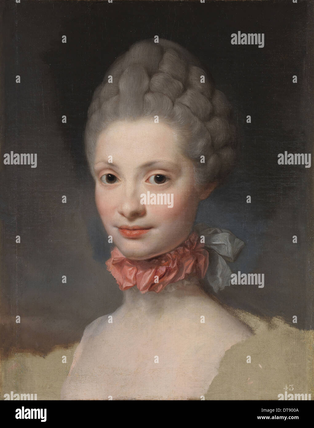 Portrait of Maria Luisa of Parma as Princess of Asturias, 1765. Artist ...