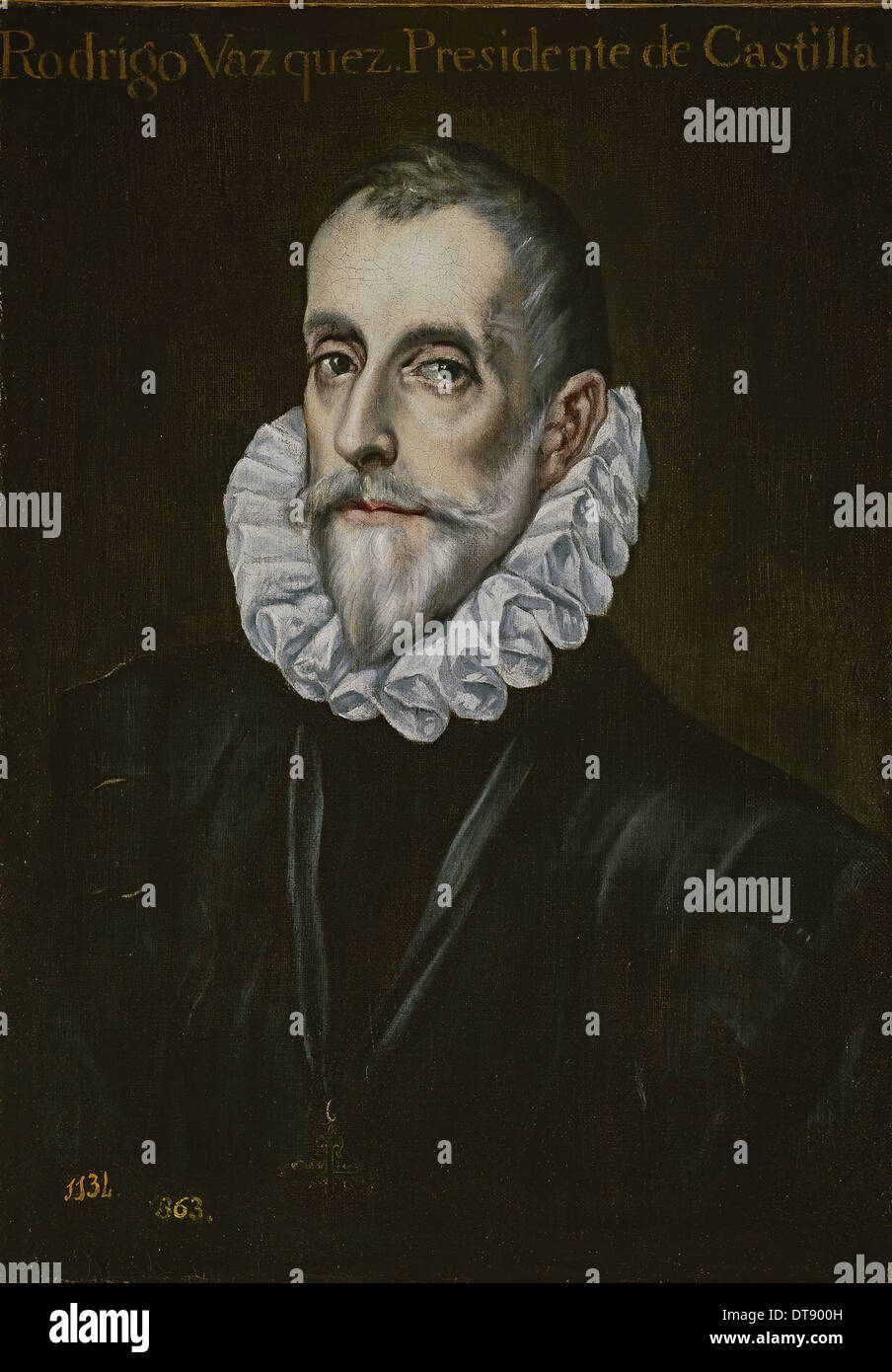 Portrait of Rodrigo Vázquez de Arce, First third of 17th cen.. Artist ...