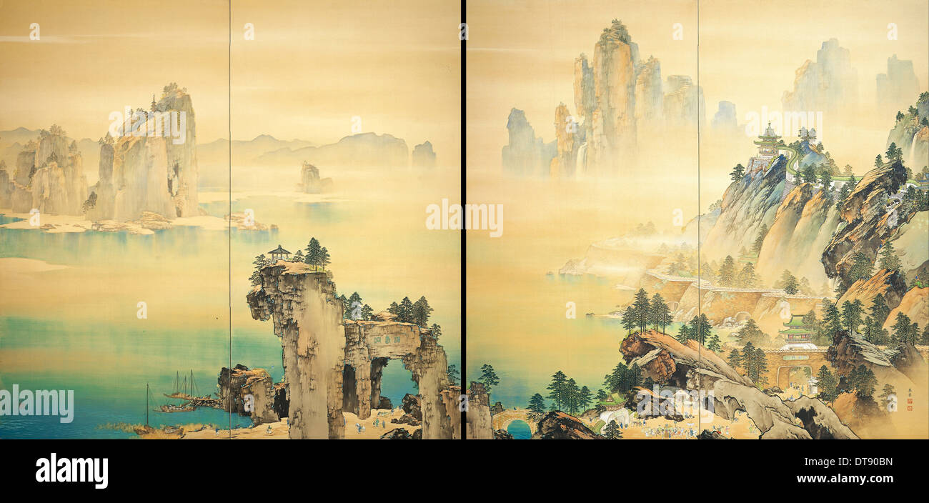 Good Omen, 1931. Artist: Shunkyo, Yamamoto (1871-1933 Stock Photo - Alamy